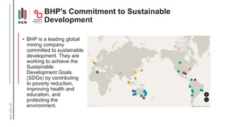 Social Aspects of BHP, what they are doing for people | PPT