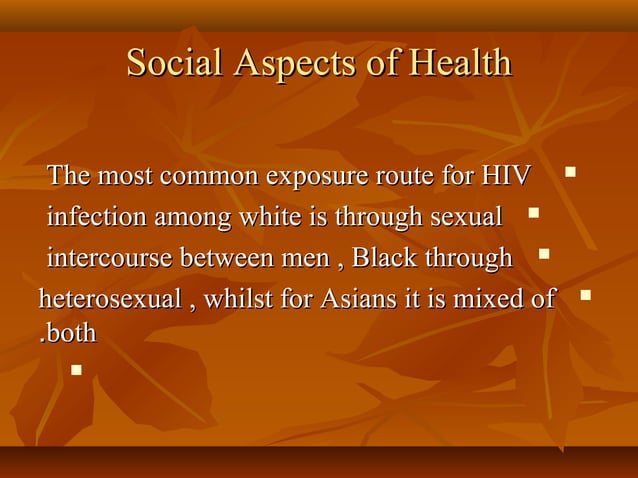 Social aspects of health and illness | PPT