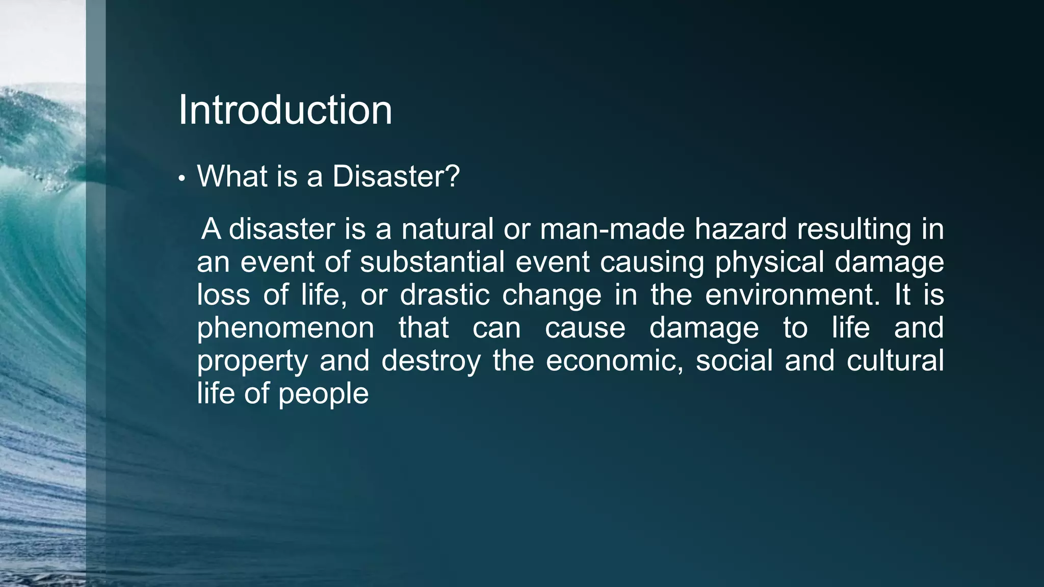 PPT on 10th disaster management | PPSX