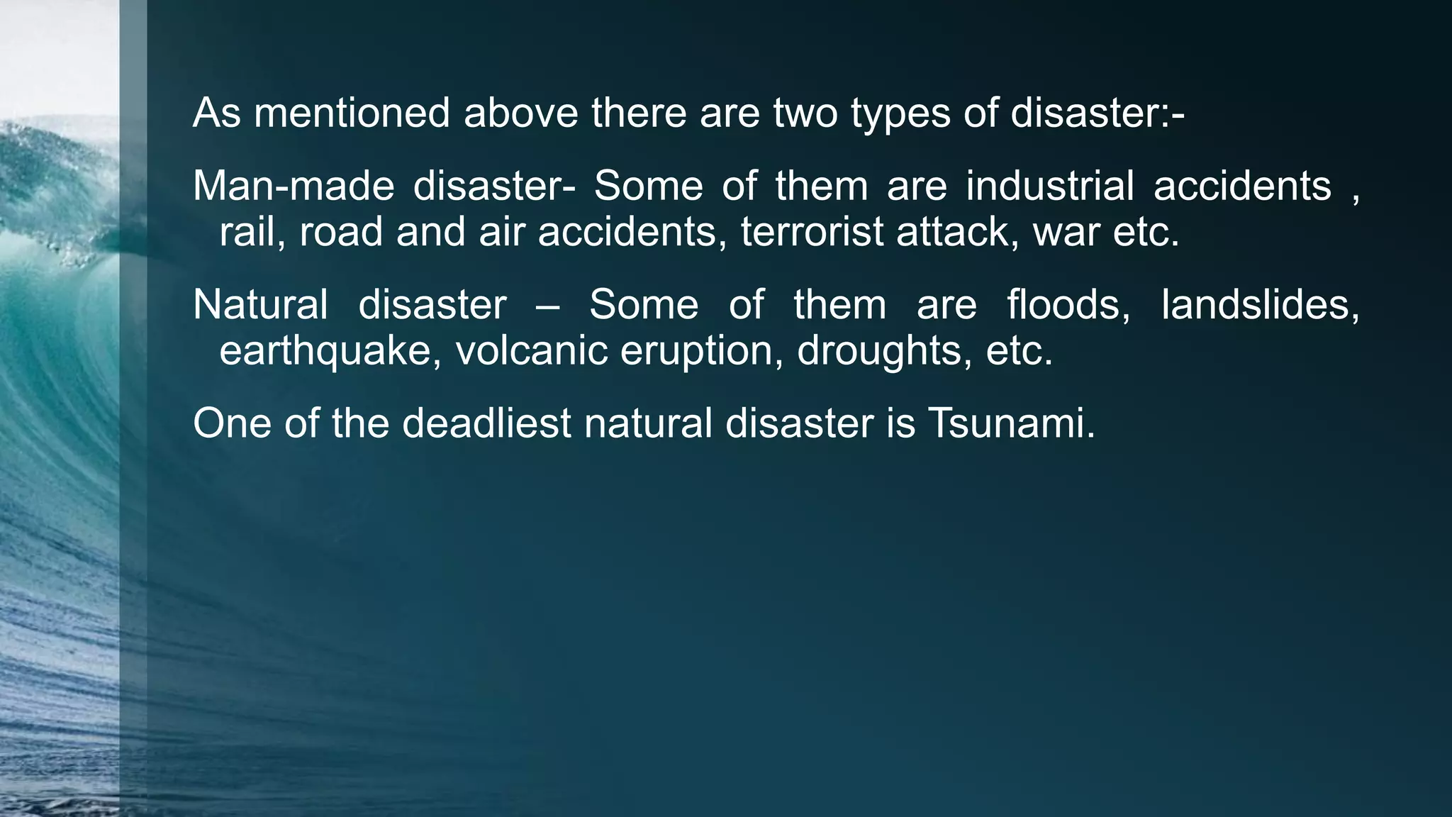 PPT on 10th disaster management | PPSX