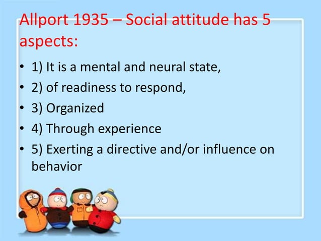 Social attitude | PPT