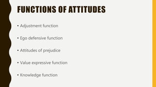 Social attitudes | PPTX