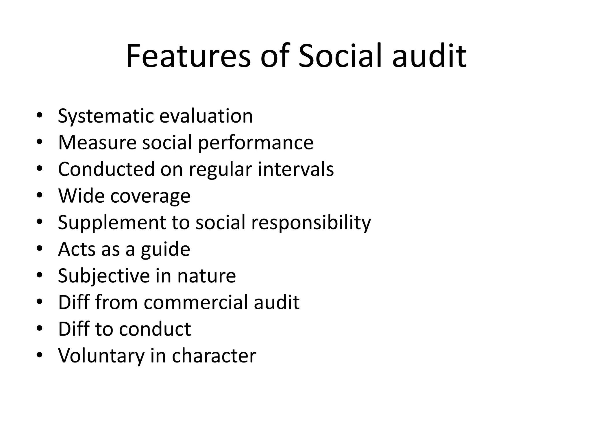 Social audit | PPTX