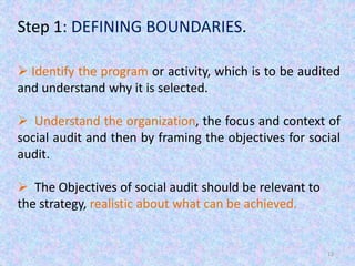 Social audit | PPT
