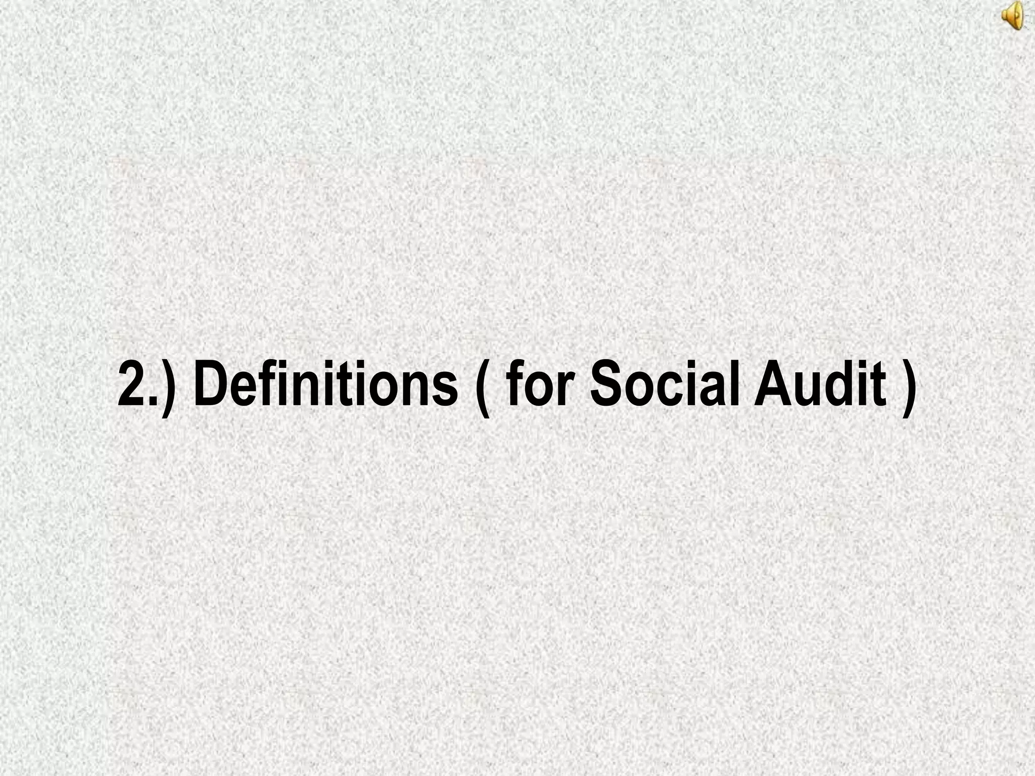 Social Audit and its Concept | PPTX