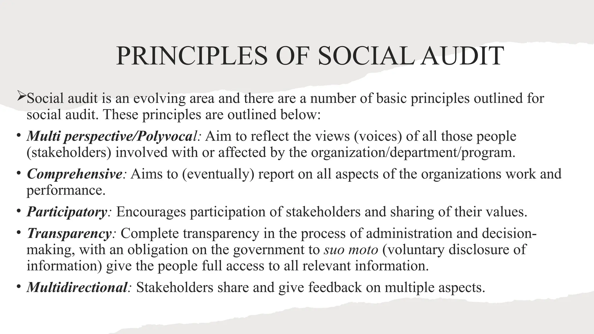 Social audit in Healthcare industry .pptx