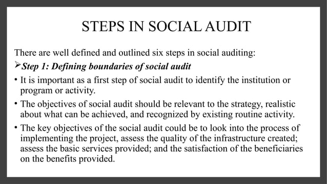 Social audit in Healthcare industry .pptx