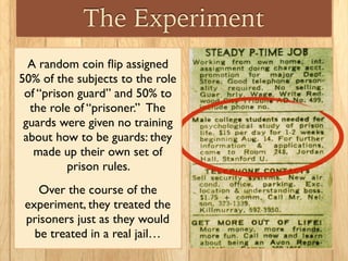 Stanford Prison Experiment | PDF