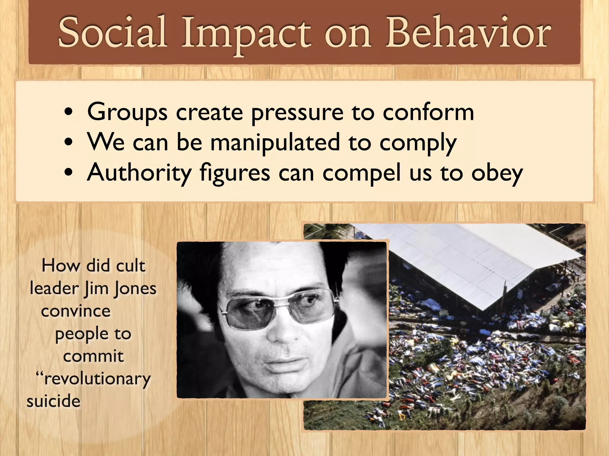 Social Influences on Behavior 2 | PDF