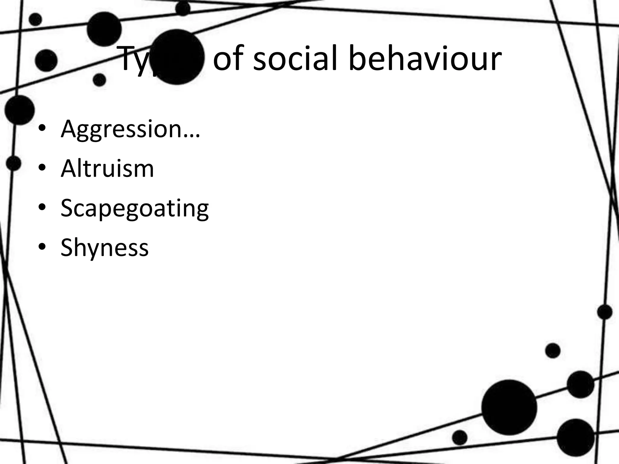 Social behaviour | PPTX | Biological Sciences | Science