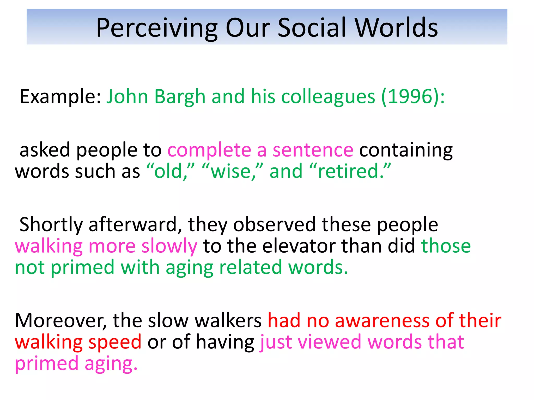 Social beliefs in social psychology | PPTX