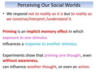 Social beliefs in social psychology | PPTX