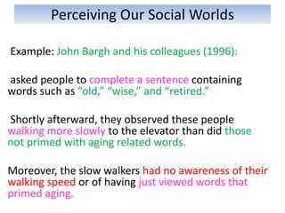 Priming Psychology Example