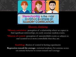 Social beliefs and judgments | PPTX