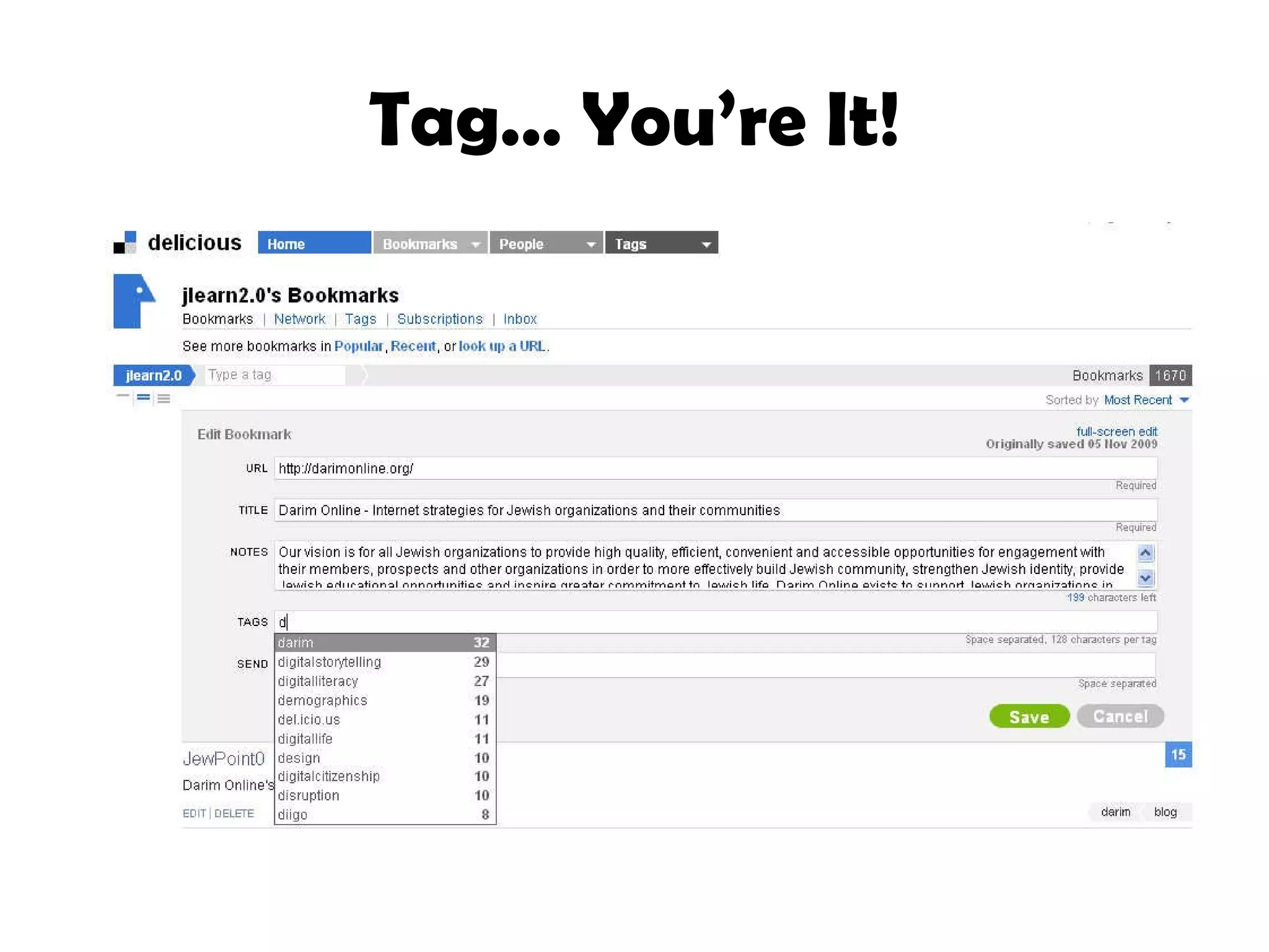 Introduction to Social Bookmarks for Educators - And Everyone | PPT ...