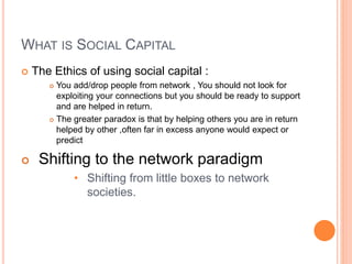 Achieving Success Through Social Capital: Tapping the Hidden Resources ...