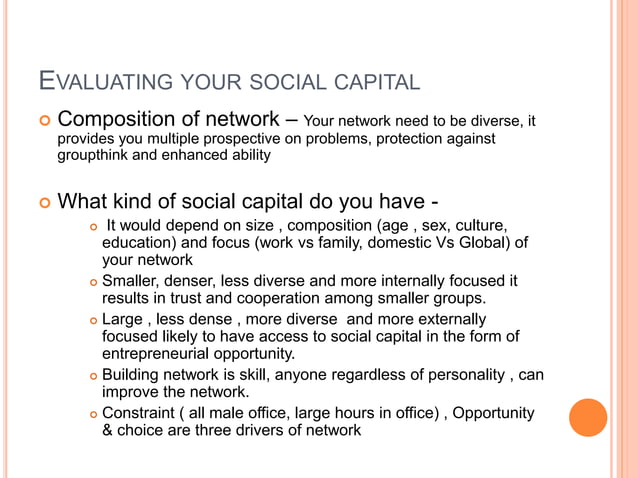 Achieving Success Through Social Capital: Tapping the Hidden Resources ...