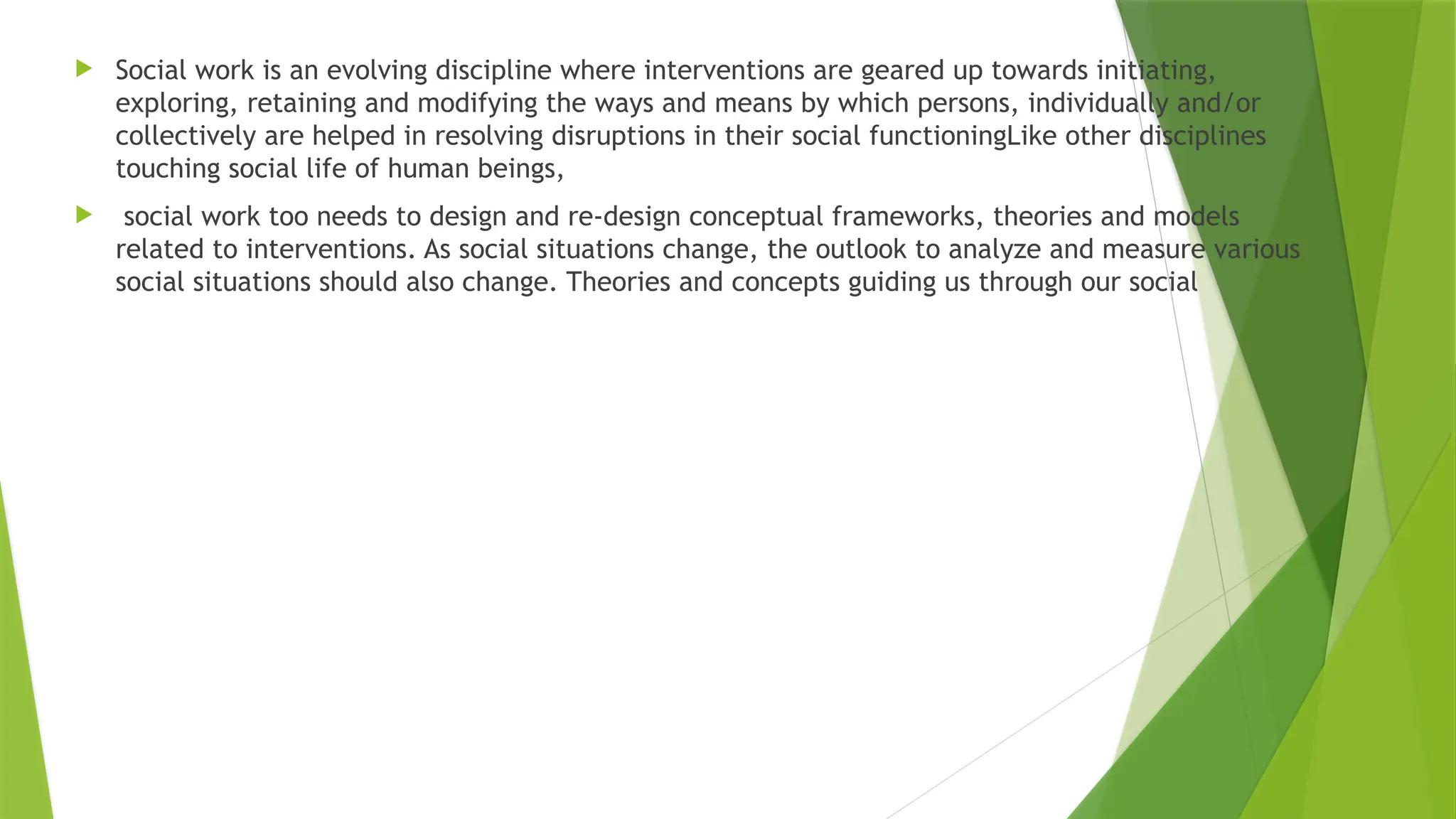 social case work overview power point pp | PPT