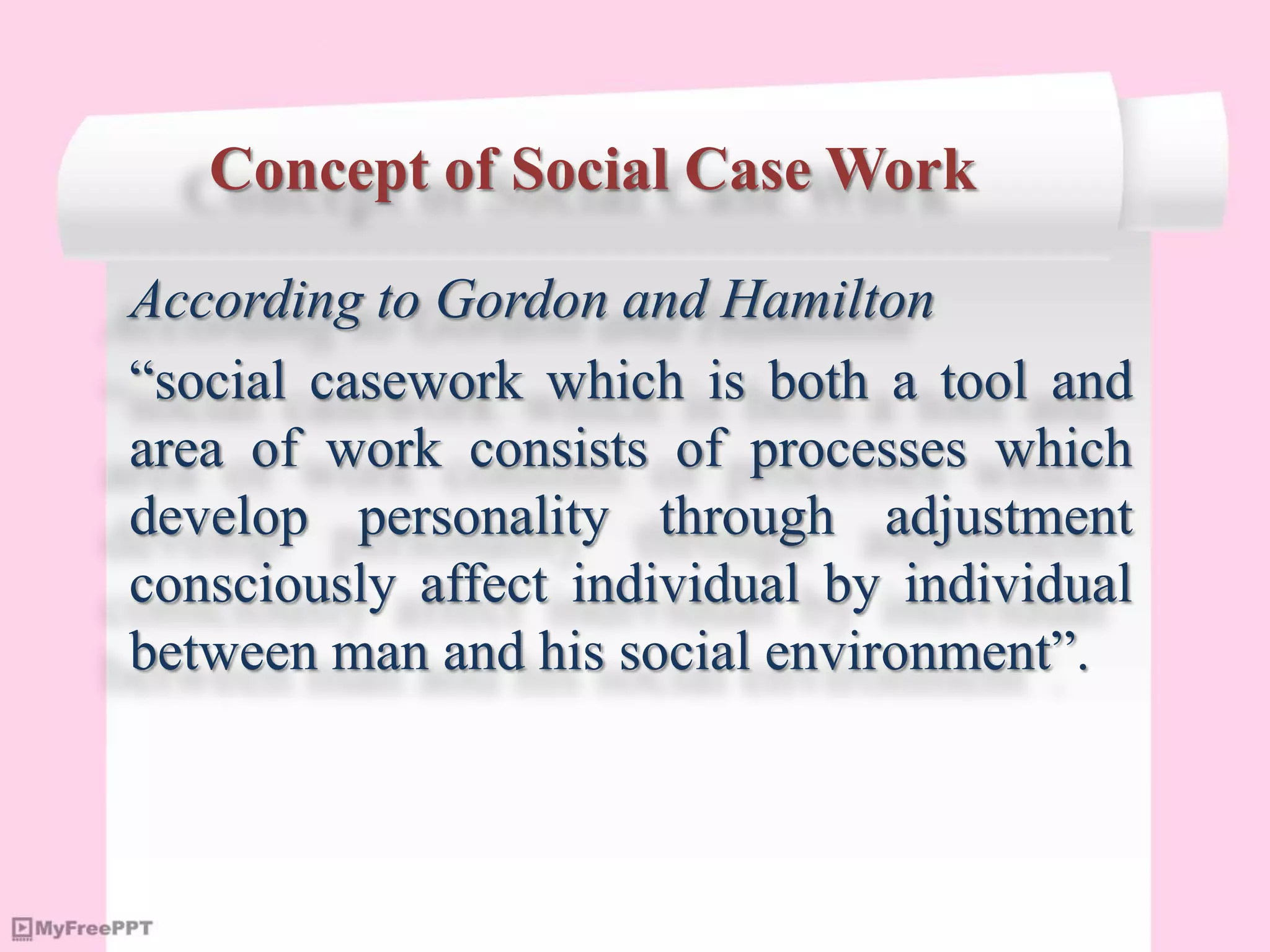 Social Case work, Historical Development and Principles.pptx