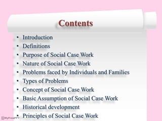 Social Case work, Historical Development and Principles.pptx