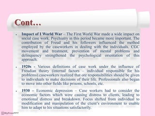 Social Case work, Historical Development and Principles.pptx