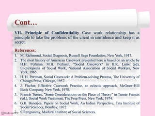 Social Case work, Historical Development and Principles.pptx