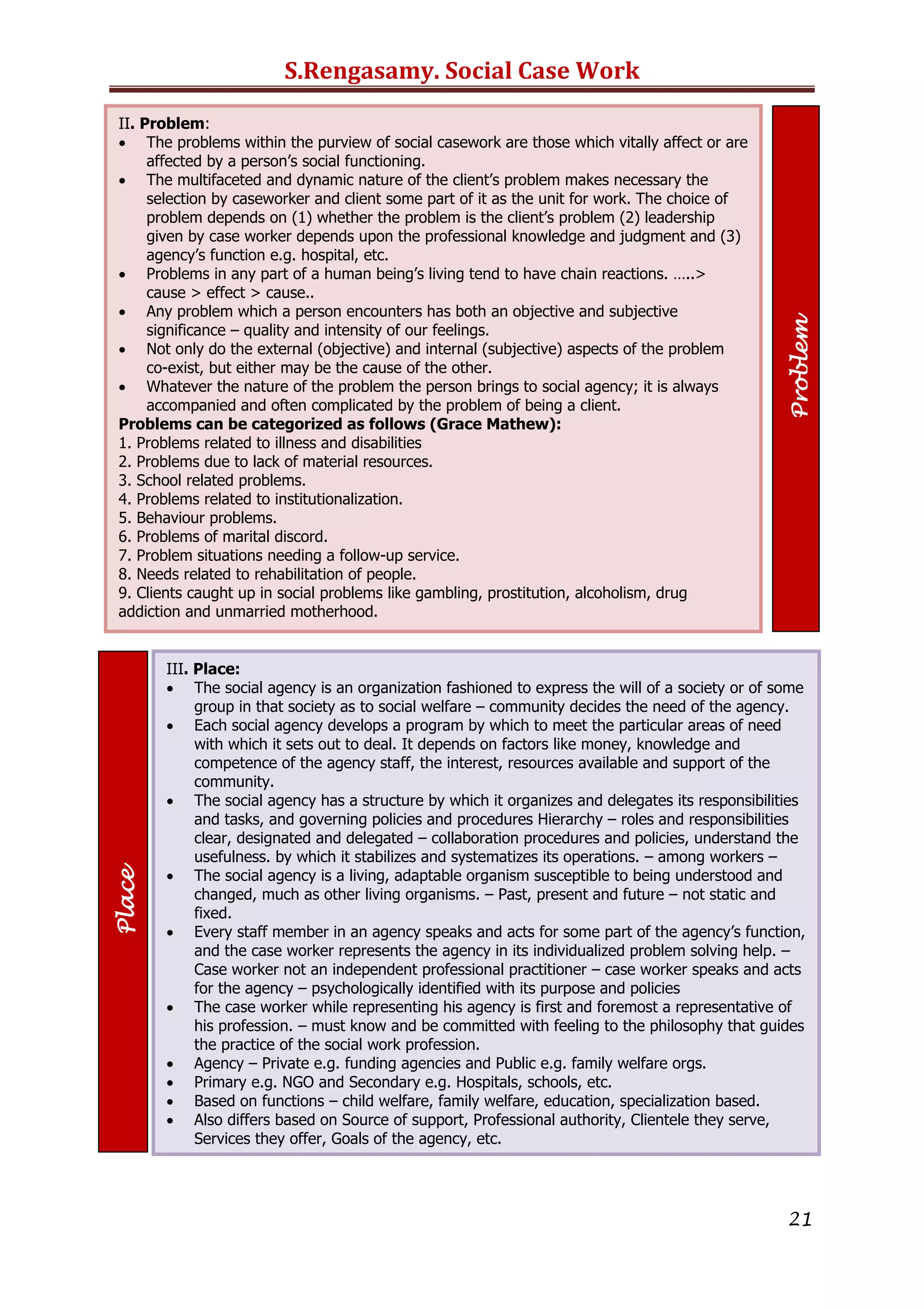 Social Case Work | PDF