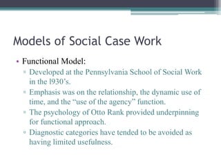 Social case work praxis | PPTX