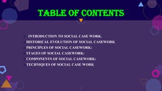 Social casework slideshare | PPTX | Medical Health