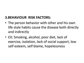 Social causes of disease | PPTX