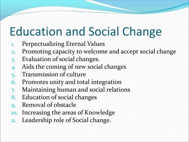 Social change | PPT