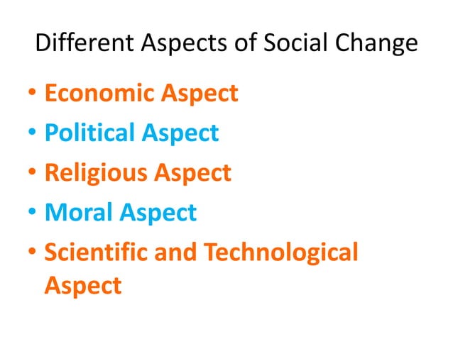 Social change and Role of Education in the Process of Social Change | PPTX