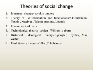 Social change | PPTX