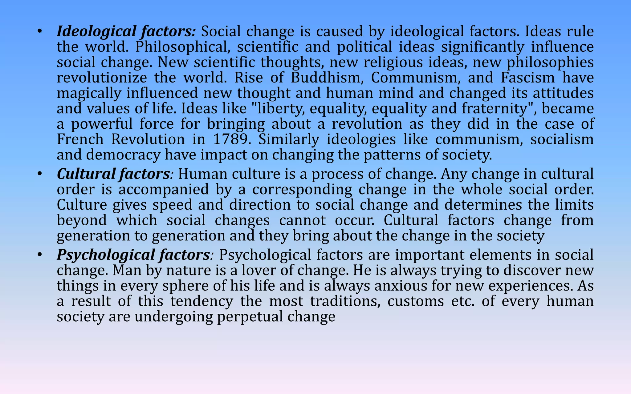 Social change | PPTX
