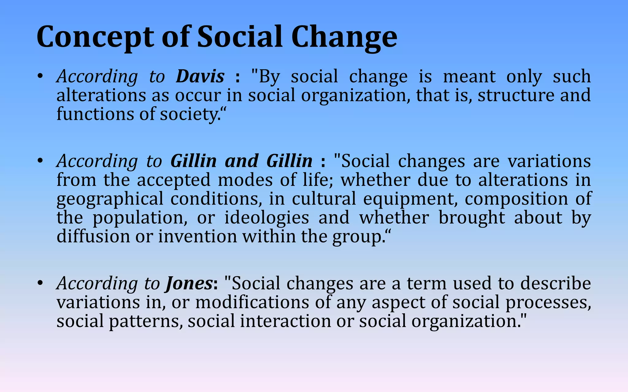 Social change | PPTX