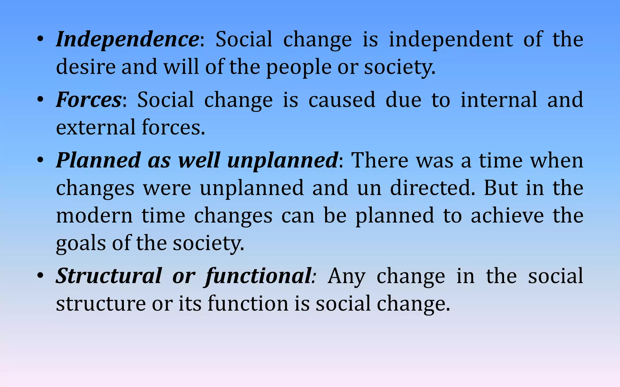 Social change | PPTX