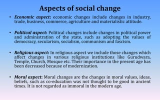 Social change | PPTX