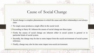 Social change | PPTX