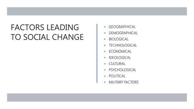 Social change | PPT