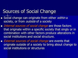 Social change | PPT