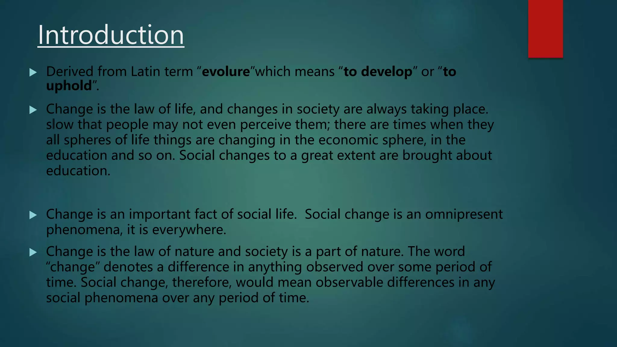 Social change.ppt | Science