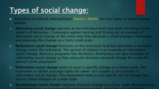 Social change.ppt | Science