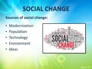 SOCIAL CHANGE AND SOCIAL ACTION | PPT
