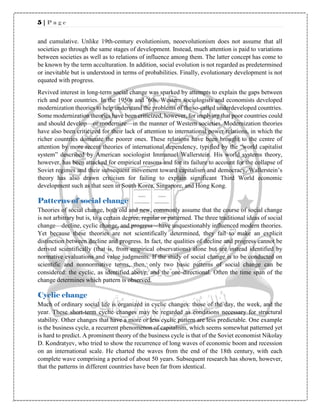 Social change (Social System) | PDF