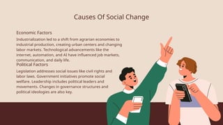 Social Change Education Presentation in Illustrated Colorful Style .pptx