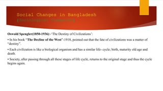 Social change in Bangladesh: Sociological Point of view | PPTX