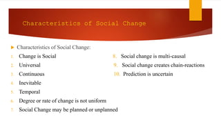 Social change in Bangladesh: Sociological Point of view | PPTX
