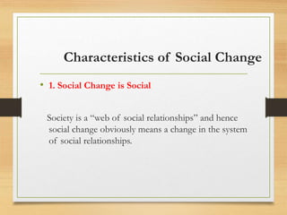 Social change ppt | PPTX