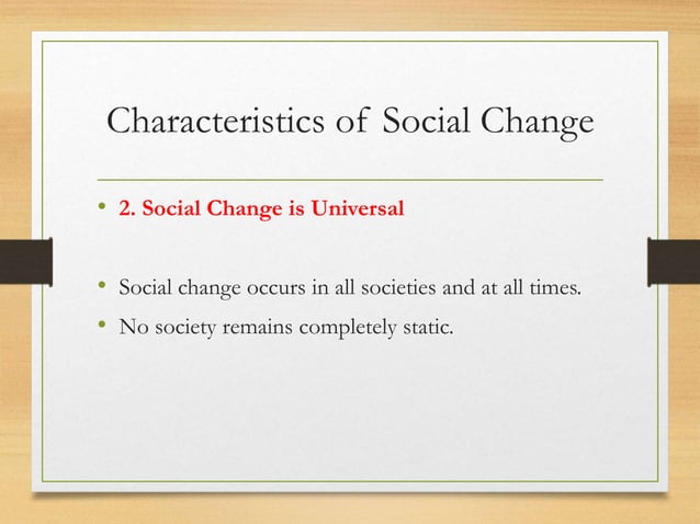 Social change ppt | PPTX