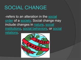 Social change report | PPTX
